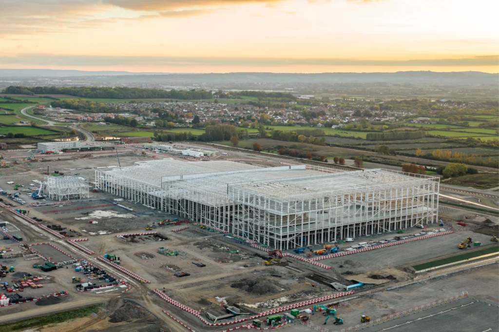 Gravity - Smart Campus | New footage shows impressive progress at Agratas’ Somerset battery facility